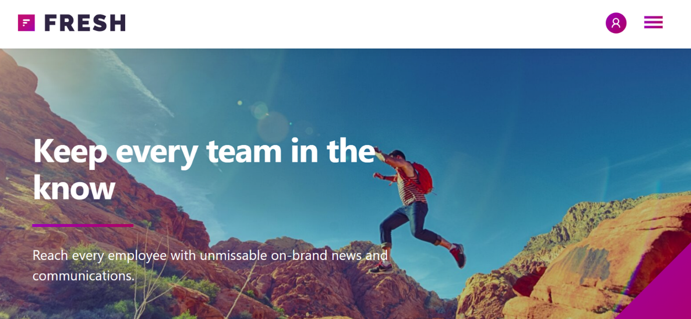 We’ve had a little reFresh - Fresh Intranet