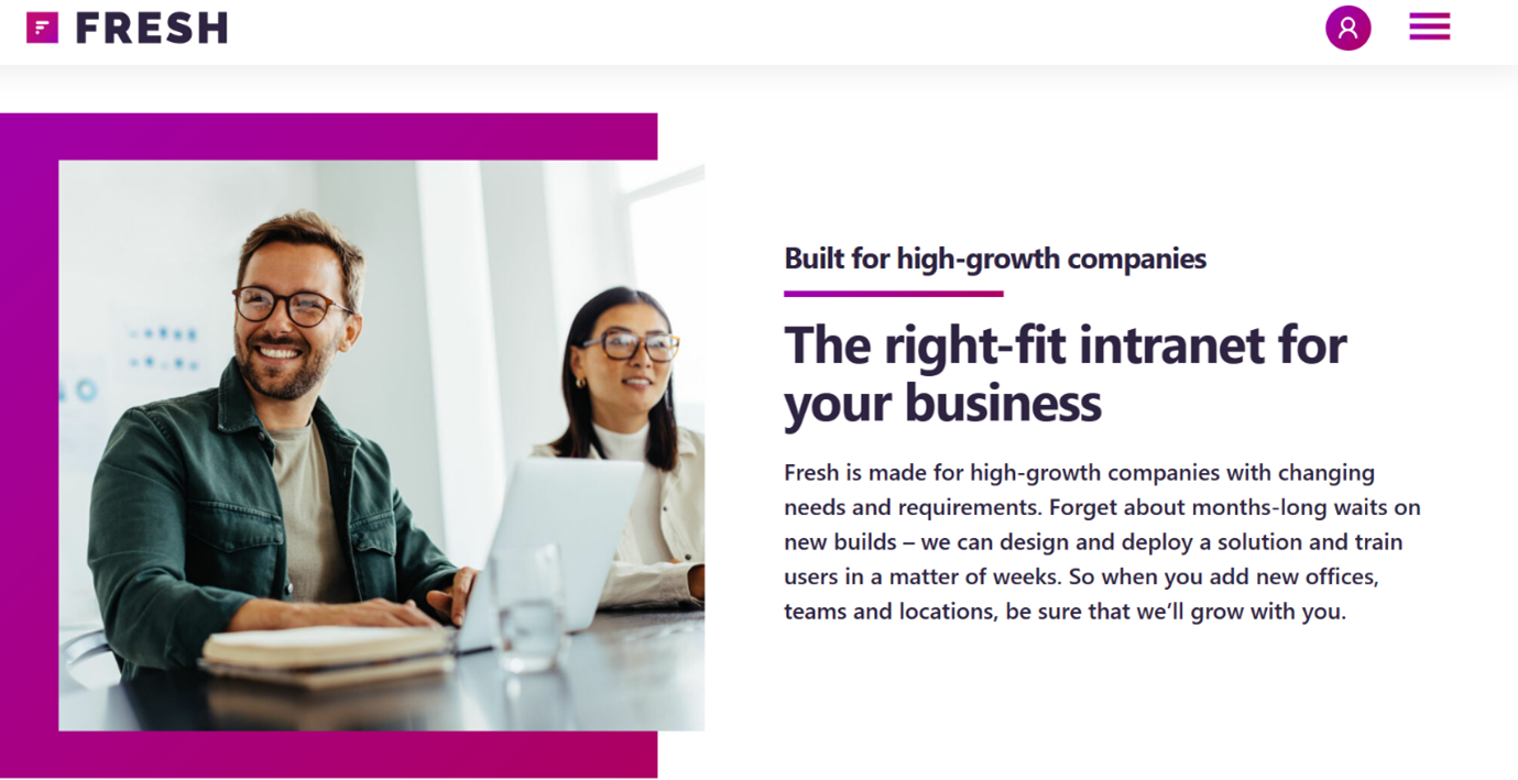 We’ve had a little reFresh - Fresh Intranet