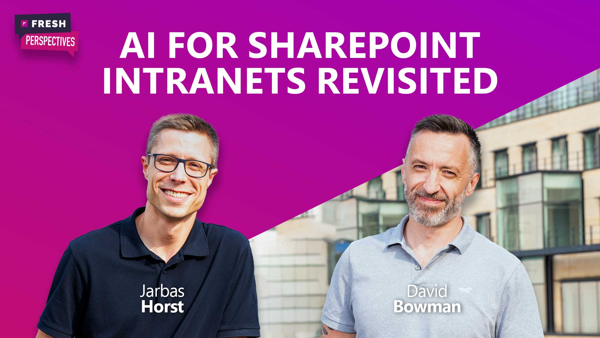 Podcast - AI for SharePoint Intranets revisited